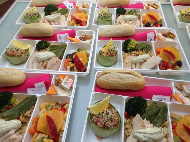 Plateaux repas en livraison